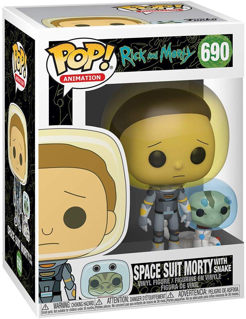 Виниловая фигурка Funko Pop! Animation: Rick and Morty - Space Suit ...