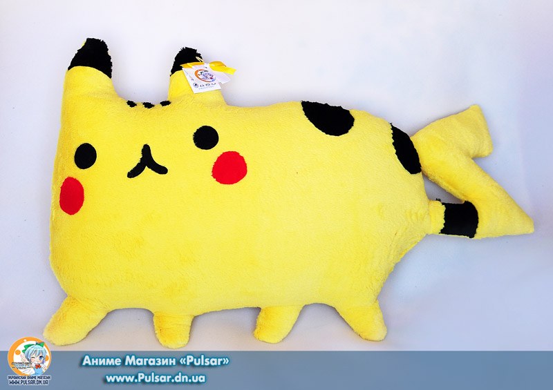 М`яка іграшка Pusheen Ver. Pikachu ( Maxi size)