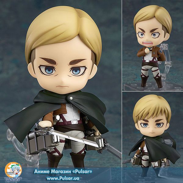 Оригинальная аниме фигурка Nendoroid - Attack on Titan: Erwin Smith