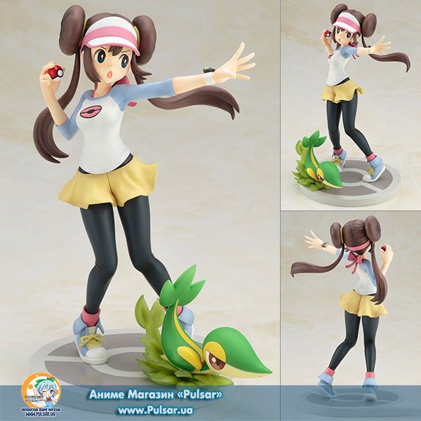 Оригинальная аниме фигурка ARTFX J - "Pokemon" Series: Rosa with Snivy ...