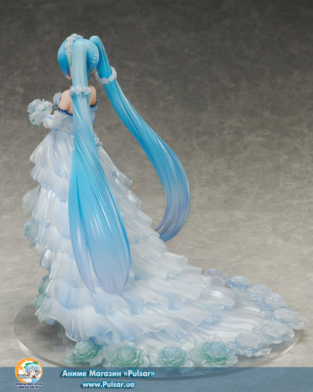 Оригинальная аниме фигурка Character Vocal Series 01 Hatsune Miku Wedding Dress Ver. 1/7 ...